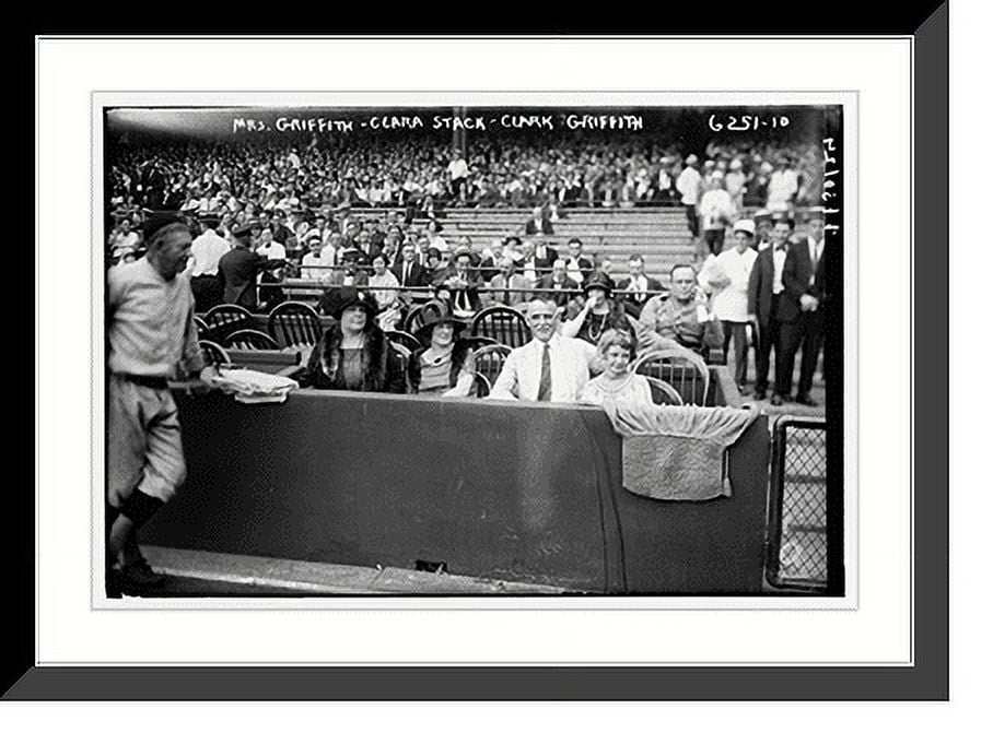 Historic Framed Print, Mrs. Griffith . Clara Stack . Clark, 17-7/8" x ...