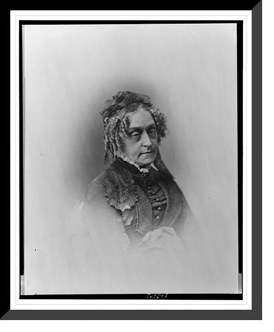 Historic Framed Print, [Mrs. Hamilton Fish, head-and-shoulders portrait ...