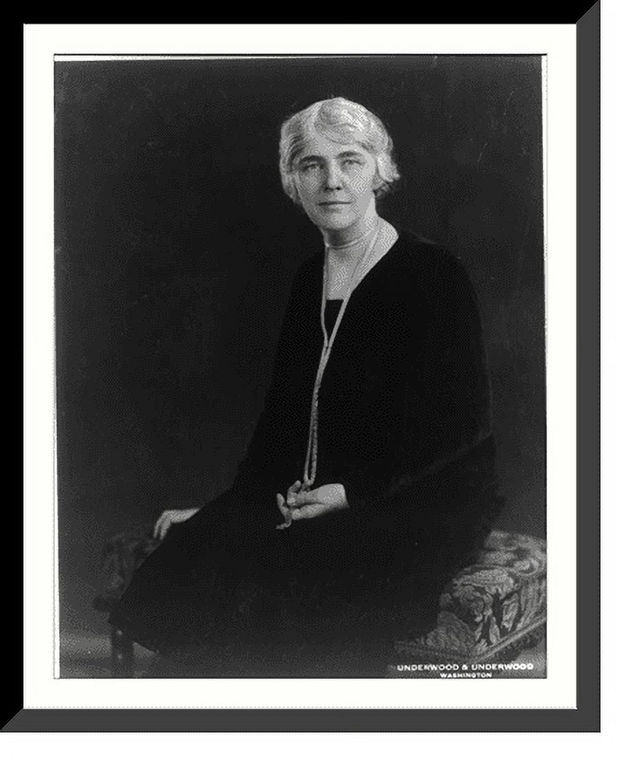 Historic Framed Print, [Mrs. Herbert Hoover, three-quarter length ...