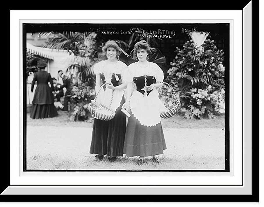 Historic Framed Print, Mrs. Hopkins Smith (Mrs. Fuller Potter), and Mrs ...