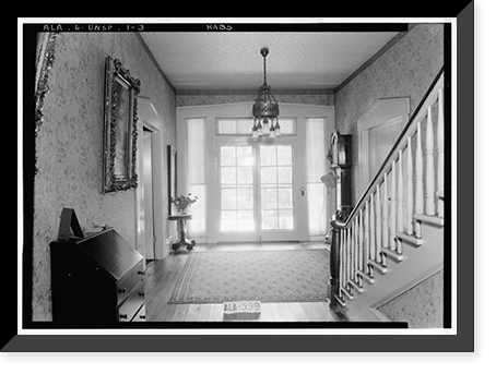 Historic Framed Print, Mrs. Hugh Foster House, 201 Kennon Street, Union ...