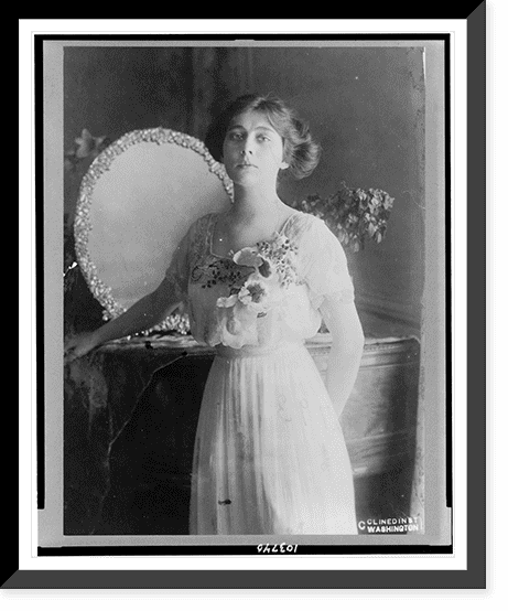 Historic Framed Print, [Mrs. J.B. Bayne nee Olga Roosevelt, three ...