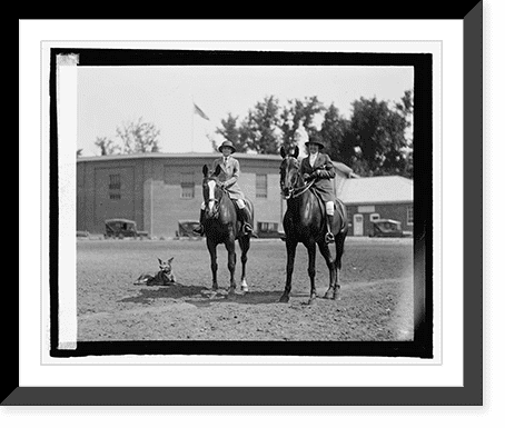 Historic Framed Print, Mrs. J.B. Golden & Mrs. J.S. Upham, [5/8/25], 17 ...