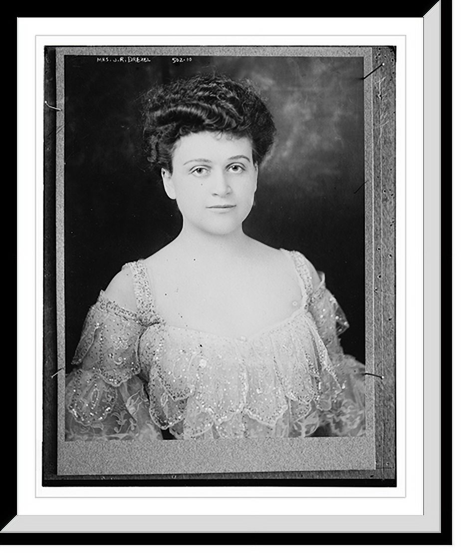 Historic Framed Print, Mrs. J.R. Drexel - 2, 17-7/8" x 21-7/8" - Walmart.com