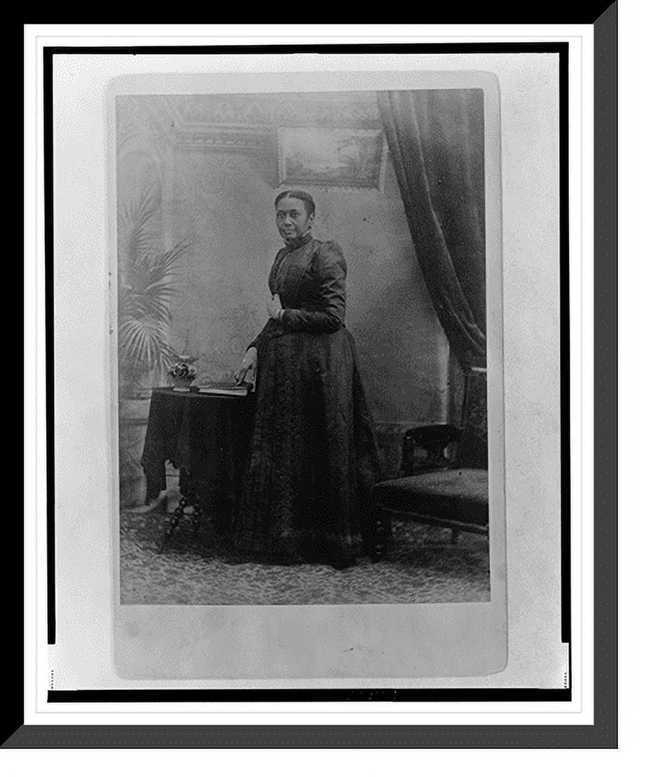 Historic Framed Print, [Mrs. James Cheeseman, wife of the president of ...