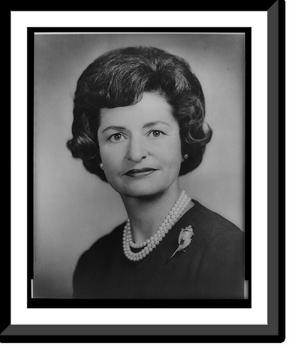 Historic Framed Print, [Mrs. Lyndon Baines Johnson, bust portrait ...