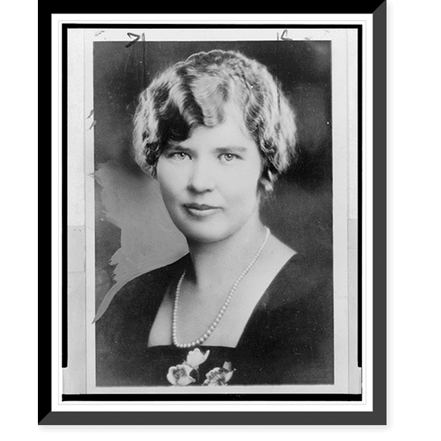 Historic Framed Print, [Mrs. Mabel Gillespie, head-and-shoulders portrait, facing front], 17-7/8 ...