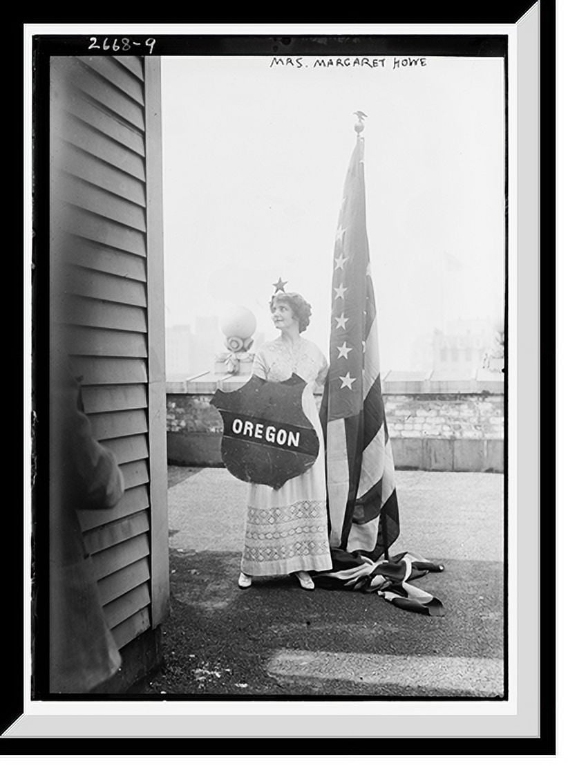 Historic Framed Print, Mrs. Margaret Howe - 3, 17-7/8" x 21-7/8 ...