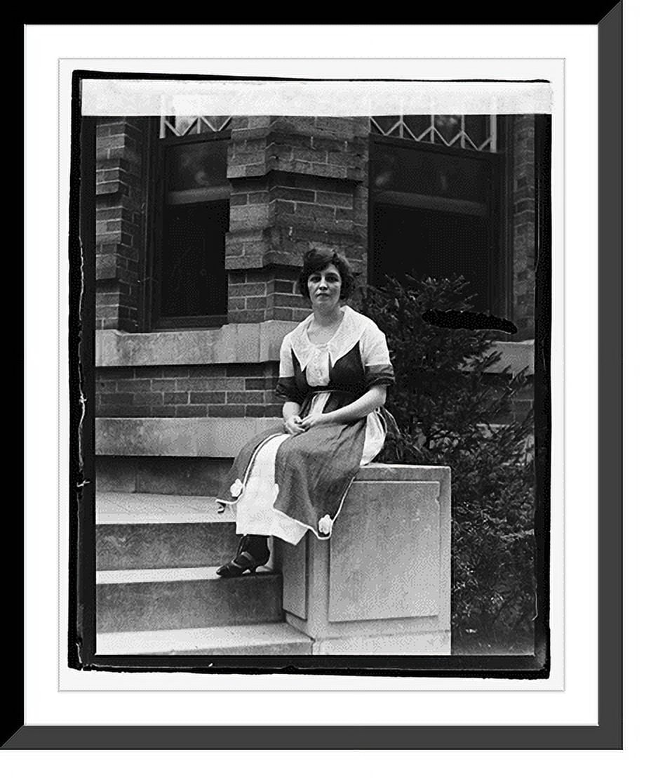 Historic Framed Print, Mrs. Morris Morris Sheppard, 8/11/21, 17-7/8" x ...