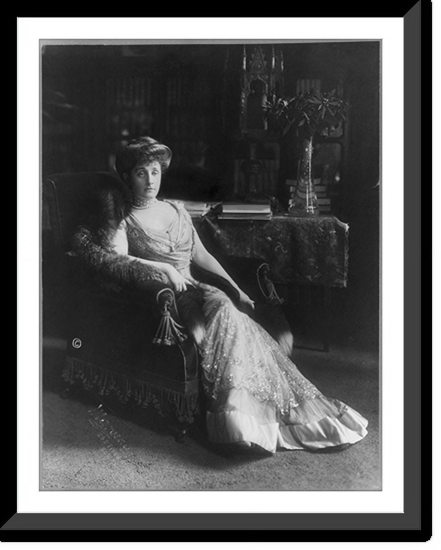 Historic Framed Print, [Mrs. Otto Hermann Kahn, full-length portrait ...