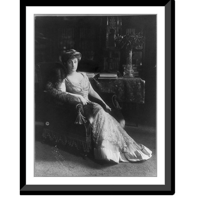 Historic Framed Print, [Mrs. Otto Hermann Kahn, full-length portrait ...