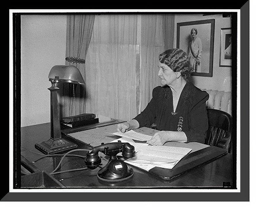 Historic Framed Print, Mrs. Robert E. Ridenhour[?] - 2, 17-7/8" x 21-7/ ...