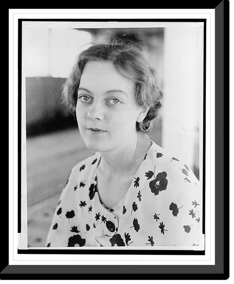 Historic Framed Print, [Mrs. Thomas H. Massie, head-and-shoulders ...