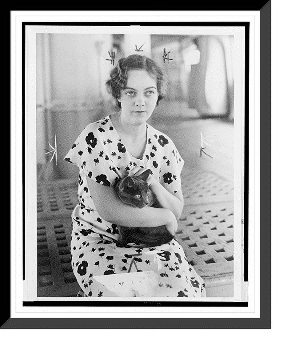 Historic Framed Print, [Mrs. Thomas H. Massie, three-quarter length ...