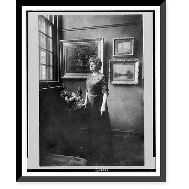 Historic Framed Print, [Mrs. Woodrow Wilson (Ellen Louise Axson), full ...