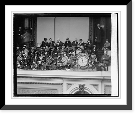Historic Framed Print, Mrs. Woodrow Wilson & Miss Margaret Wilson at ...