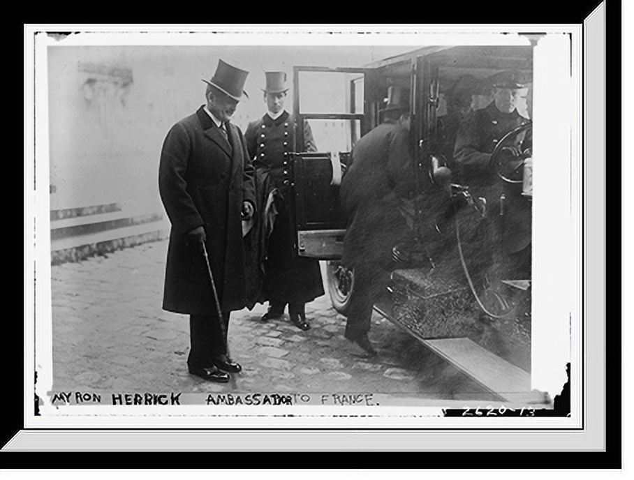 Historic Framed Print, Myron Herrick - Ambassador to France, 17-7/8" x ...