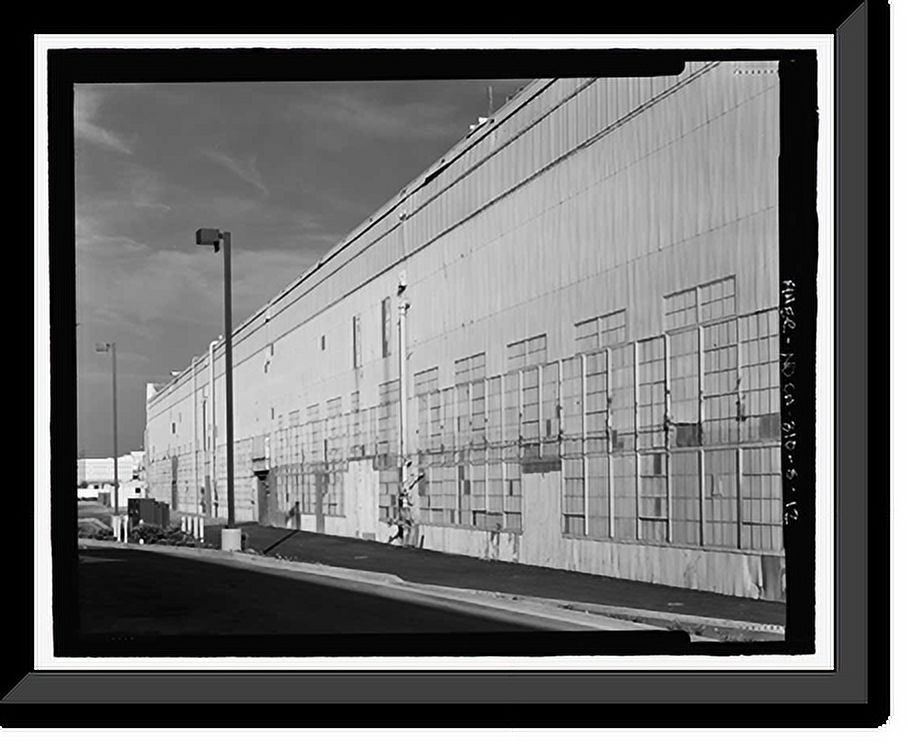 Historic Framed Print, NASA Industrial Plant, Manufacturing & Assembly ...
