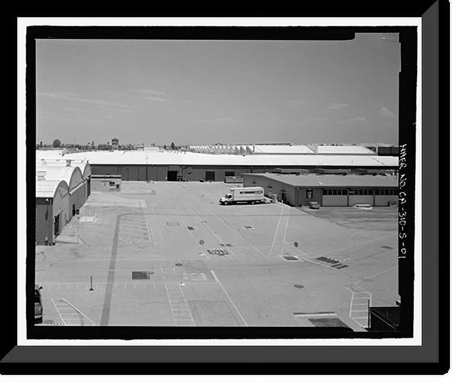 Historic Framed Print, NASA Industrial Plant, Manufacturing & Assembly ...