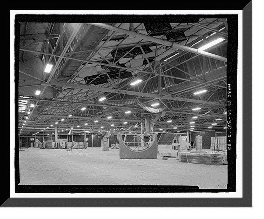 Historic Framed Print, NASA Industrial Plant, Manufacturing & Assembly ...