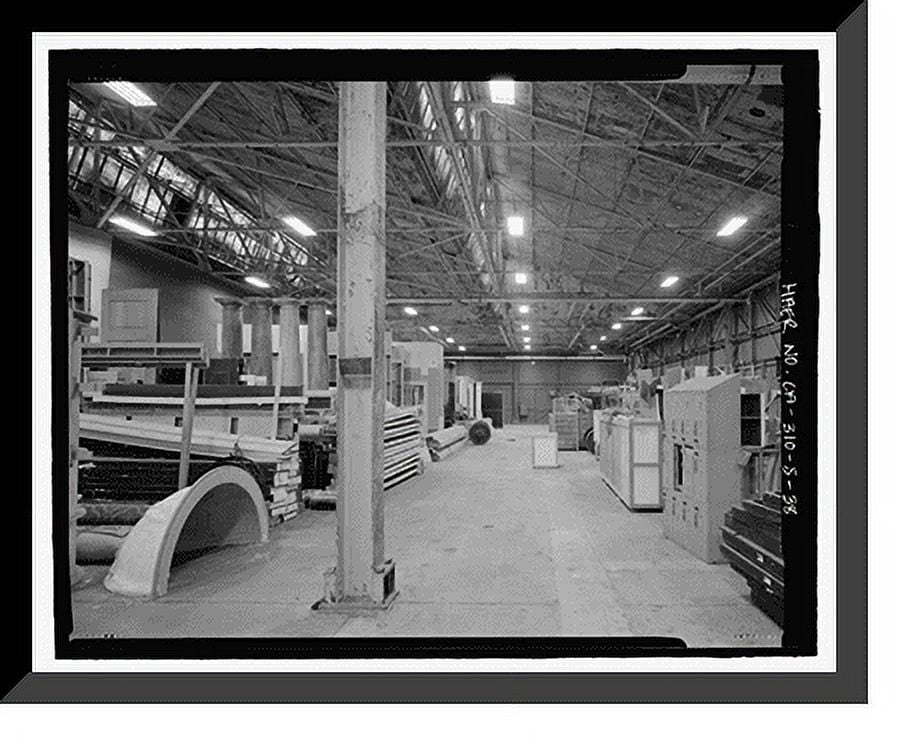 Historic Framed Print, NASA Industrial Plant, Manufacturing & Assembly ...