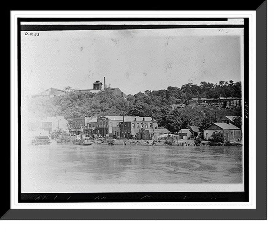 Historic Framed Print, Natchez, Miss., Ferry landing, 17-7/8" x 21-7/8 ...