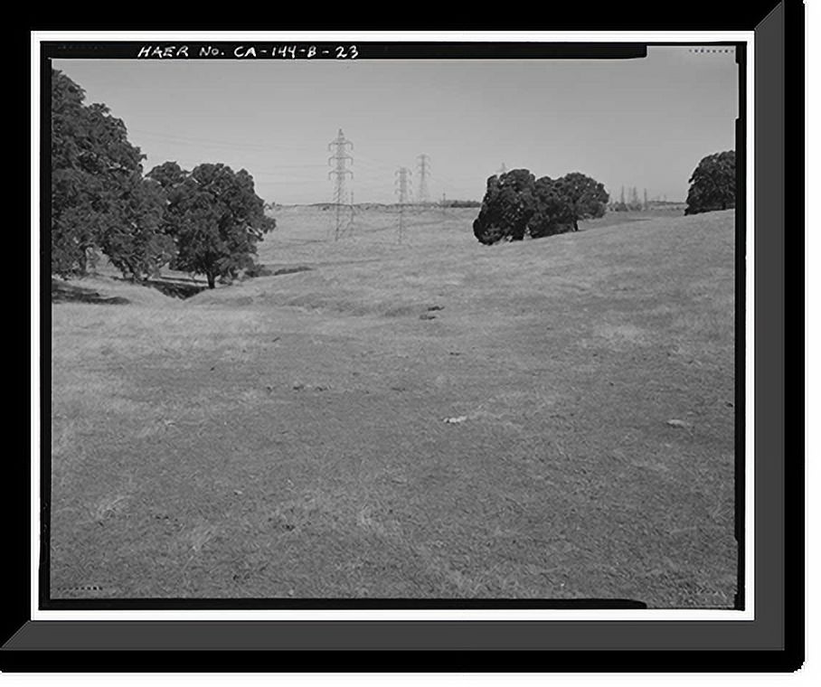 Historic Framed Print, Natomas Ditch System, Rhodes Ditch, West of ...