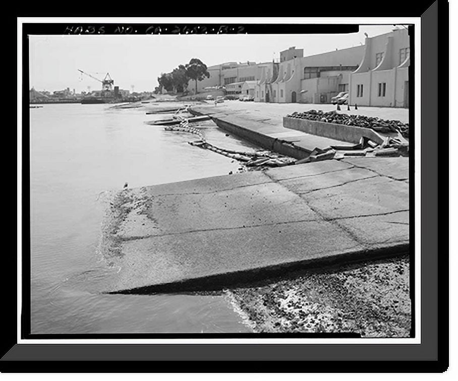 Historic Framed Print, Naval Air Station North Island, Seaplane Ramps ...
