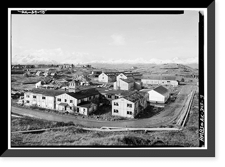 Historic Framed Print, Naval Operating Base Dutch Harbor & Fort Mears ...