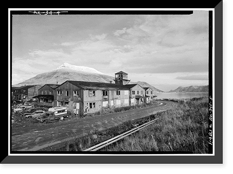 Historic Framed Print, Naval Operating Base Dutch Harbor & Fort Mears ...