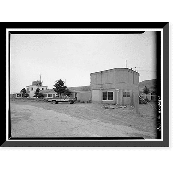 Historic Framed Print, Naval Operating Base Dutch Harbor & Fort Mears ...