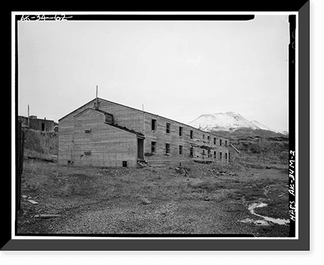 Historic Framed Print, Naval Operating Base Dutch Harbor & Fort Mears ...