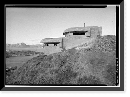 Historic Framed Print, Naval Operating Base Dutch Harbor & Fort Mears ...