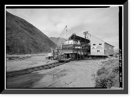 Historic Framed Print, Naval Operating Base Dutch Harbor & Fort Mears ...