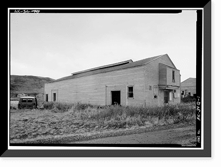 Historic Framed Print, Naval Operating Base Dutch Harbor & Fort Mears ...