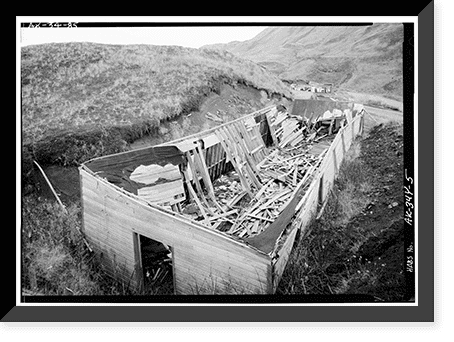 Historic Framed Print, Naval Operating Base Dutch Harbor & Fort Mears ...