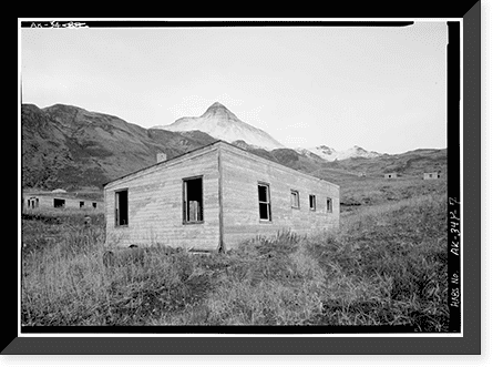 Historic Framed Print, Naval Operating Base Dutch Harbor & Fort Mears ...