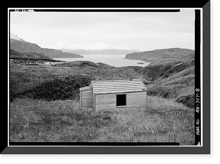 Historic Framed Print, Naval Operating Base Dutch Harbor & Fort Mears ...