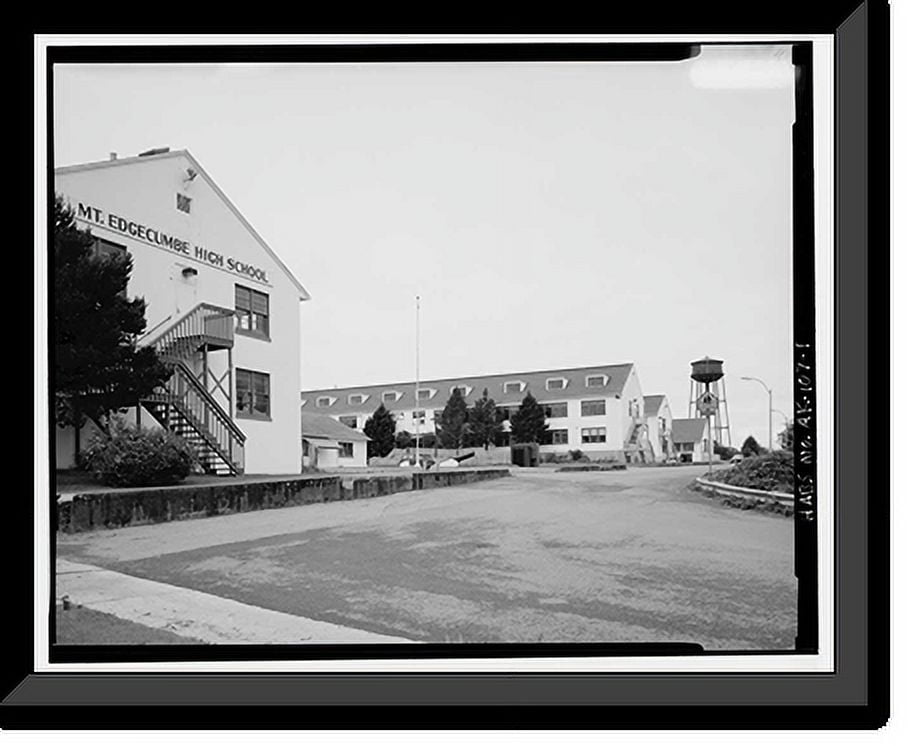 Historic Framed Print, Naval Operating Base, Japonski Island, Sitka ...