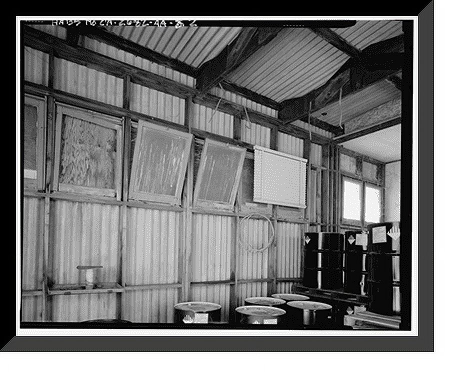 Historic Framed Print, Naval Supply Annex Stockton, Railroad Repair ...
