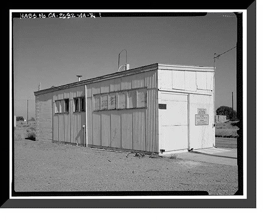 Historic Framed Print, Naval Supply Annex Stockton, Railroad Repair ...