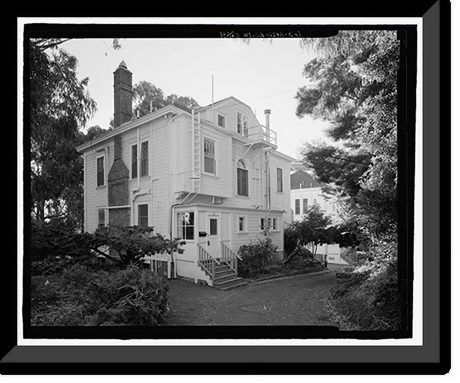 Historic Framed Print, Naval Training Station, Senior Officers ...