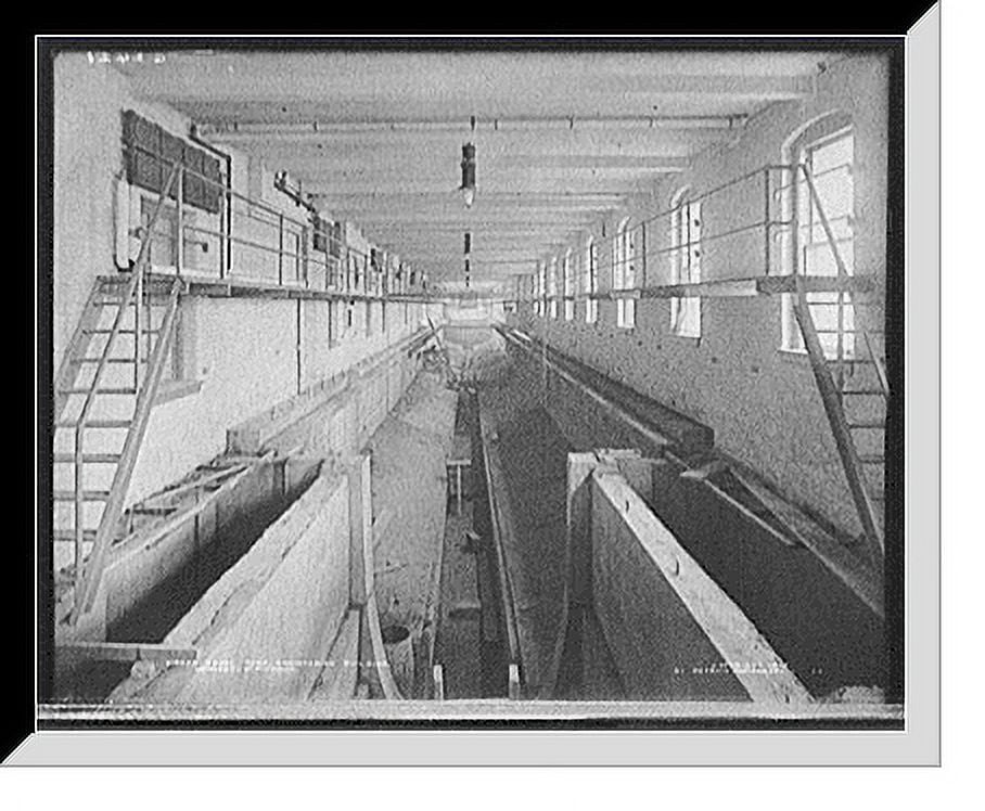 Historic Framed Print, Naval tank, Engineering Building, University of ...