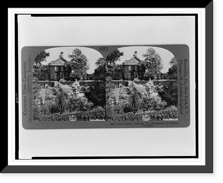 Historic Framed Print, Nelson House, Yorktown, Va., headquarters of ...