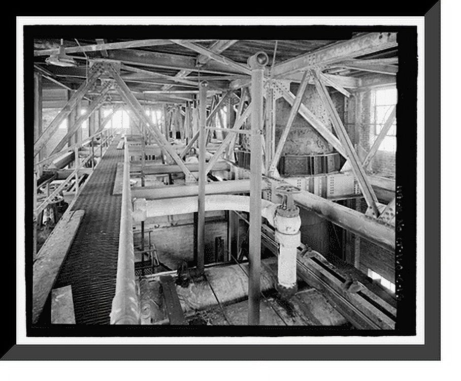 Historic Framed Print, New Haven Rail Yard, Central Steam Plant and Oil ...