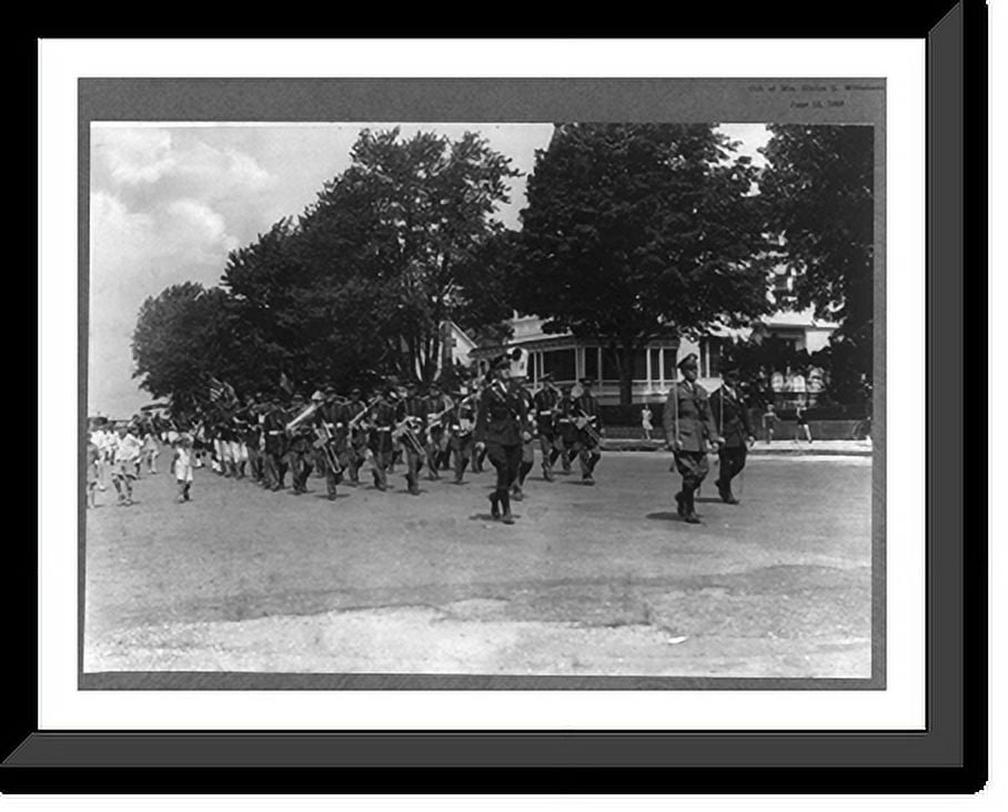 Historic Framed Print, New Jersey - Island Heights. [View from front of ...