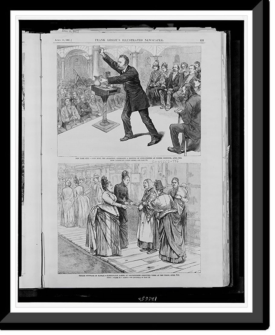 Historic Framed Print, New York City - John Most, the anarchist ...