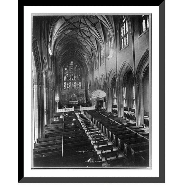 Historic Framed Print, New York. New York City. Trinity Church ... Historic Framed Print, New York. New York City. Trinity Church ...