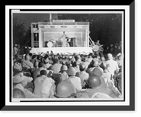Historic Framed Print, New York Port of embarkation during World War II ...
