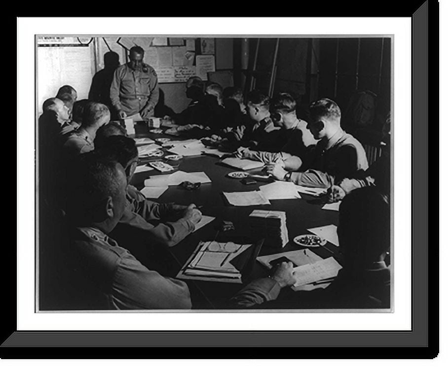 Historic Framed Print, New York Port of Embarkation during World War II ...